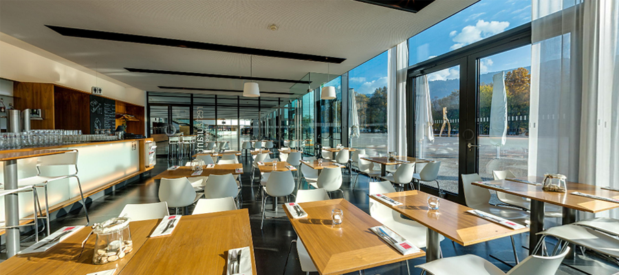 Restaurant buehnedrei im Festspielhaus Bregenz